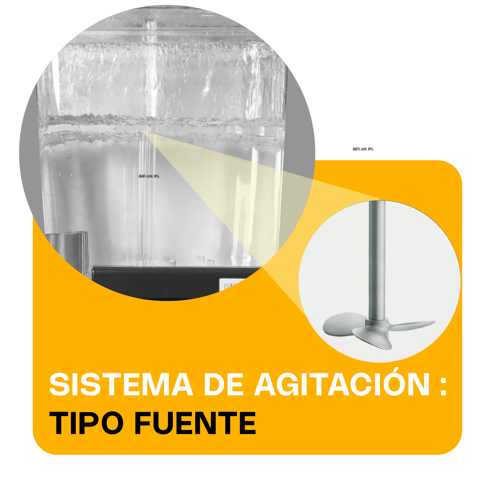Dispensador de Bebidas Frías 2 Tanques marca Rhino
