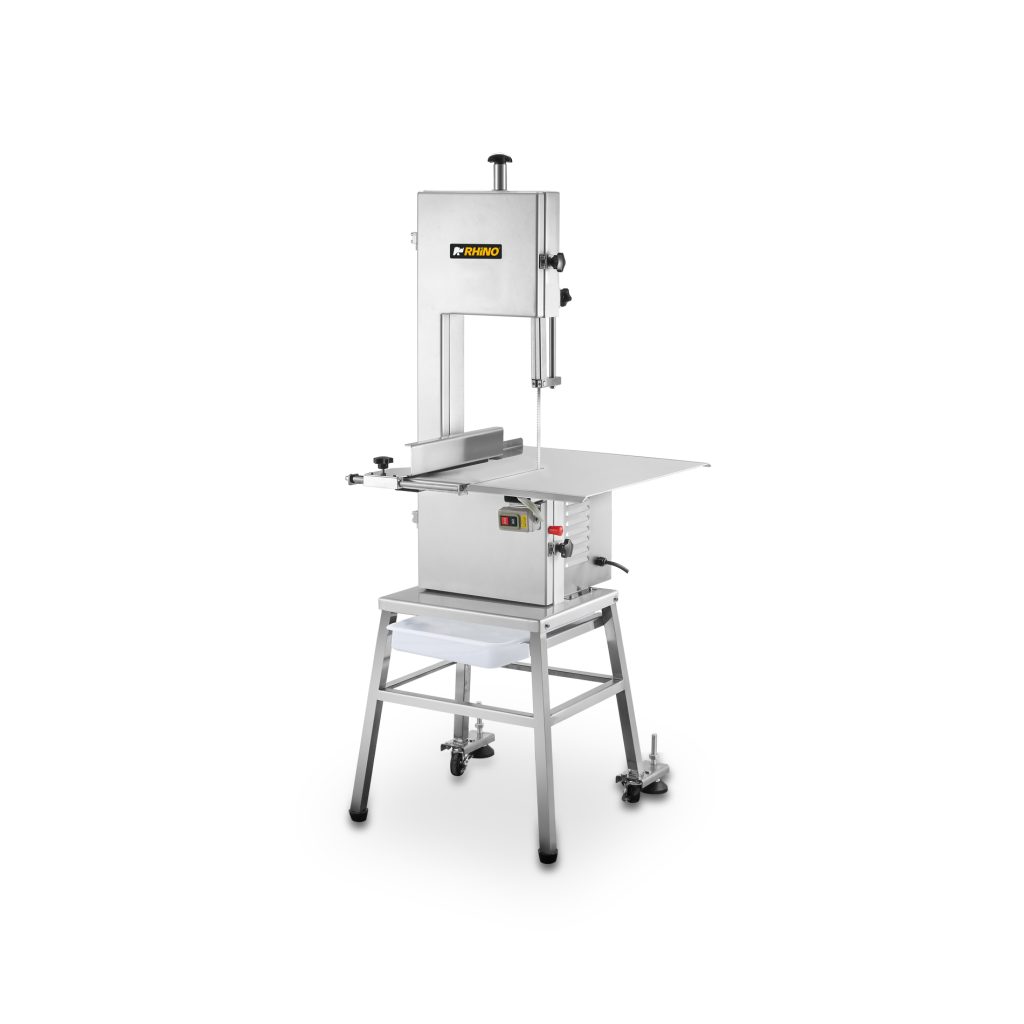Molino de carne con motor de 1 hp, tamaño compacto marca Rhino